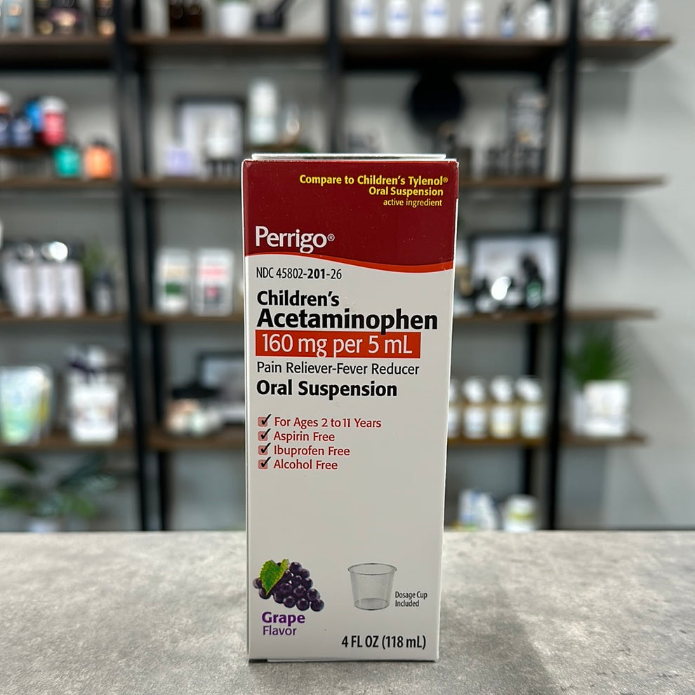 Children's Acetaminophen 160 Mg/5 Ml Suspension – Clarkston Pharmacy